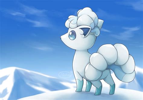 Alolan Vulpix Pokemon Drawn By Y Yayoi Danbooru