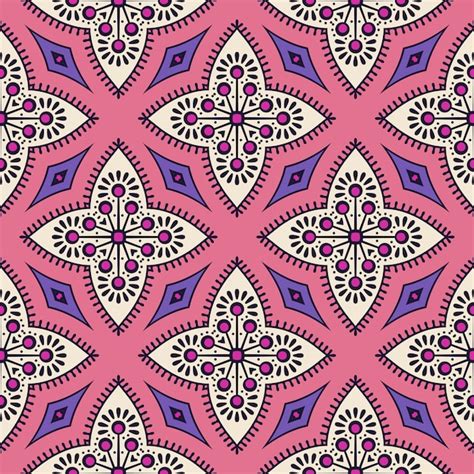 Premium Vector Beautiful Indian Traditional Seamless Pattern