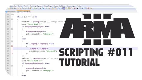 Arma 3 Scripting Tutorial Für Einsteiger 011 Functions Youtube