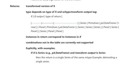 Doc Fix Broken Rendering Of Transformer Type Table And Estimator