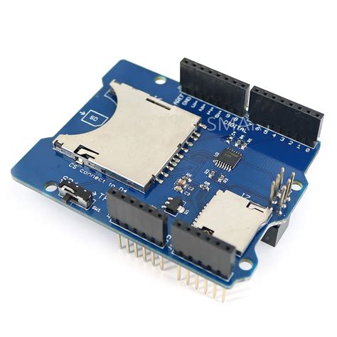 Hailege Stackable SD Card And TF Card Shield SD Card Shield For Arduino UNO R BigaMart