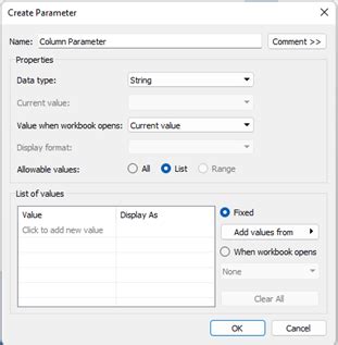 Parameter To Switch Between Year Month And Day The Data Babe