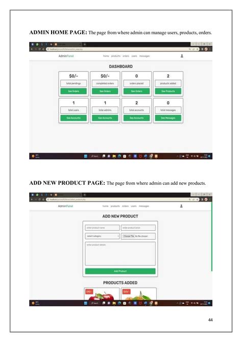 Final Project Report On Grocery Store Management Systempdf