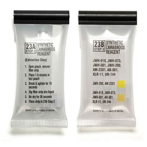 Narcotics Testing Nark 2 Synthetic Cannabinoid Reagent
