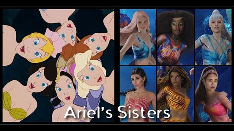 Ariels Sisters Evolution 1989 2023 Fandom