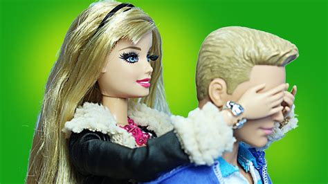 Барби Мультик Первое свидание Барби и Кена Видео для девочек на