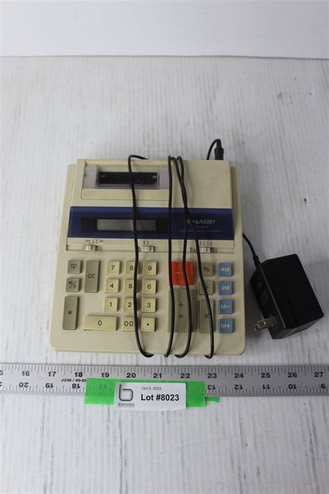 Electronic Calculator Bodnarus Auctioneering