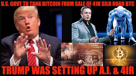 Omg Us Govt Tries To Tank Bitcoin From Sale Of 41k Silk Road Btc