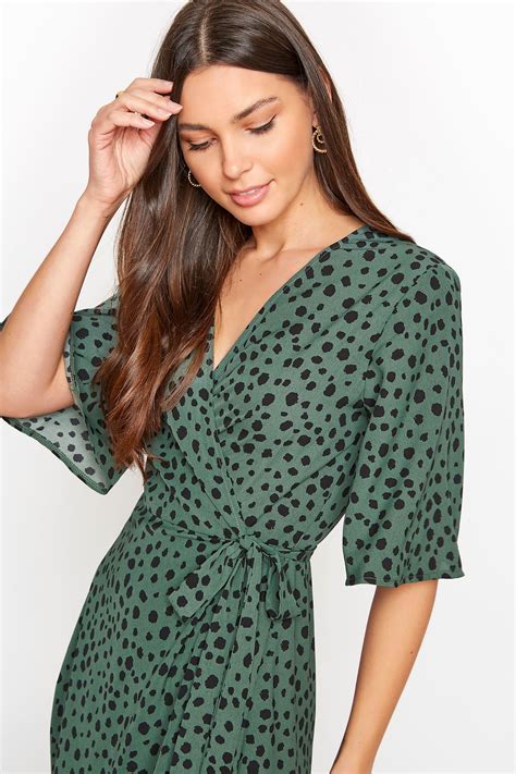 This Lts Wrap Dress Nbsp Your Go To For Minimum Effort And Statement Impact Woven In Fabric With