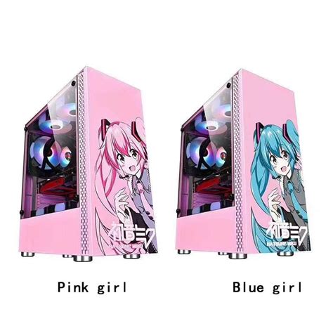 [ส่งตรงจากโรงงาน] เคสโฮสต์คอมพิวเตอร์ ระดับไฮเอนด์ ลายการ์ตูนน่ารัก สีชมพู สําหรับเล่นเกม [ลด