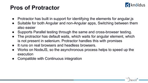 Protractor End To End Testing For Angularjs Ppt