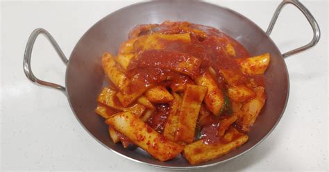 분식집 떡볶이 레시피