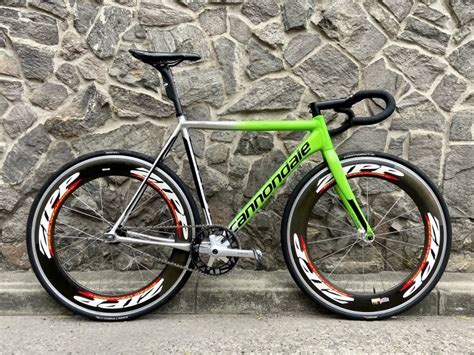 캐논데일 캐드10 트랙 프레임셋 Zipp 808 트랙 휠셋 시마노 듀라에이스 알터 체인링 트랙 크랭크셋 헤드 시마노 프로