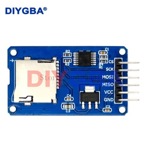 micro sd card mini storage board tf card reader memory shield module