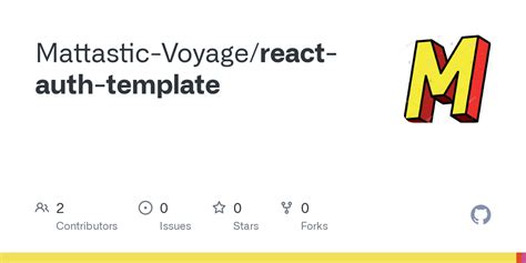 Github Mattastic Voyagereact Auth Template