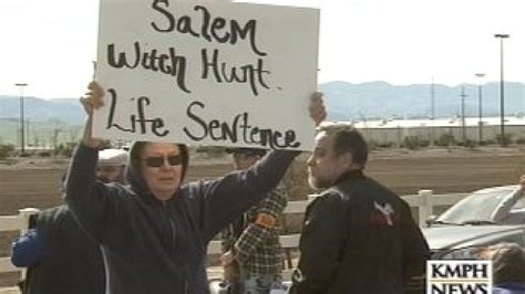 Dozens Rally Outside Coalinga State Hospital