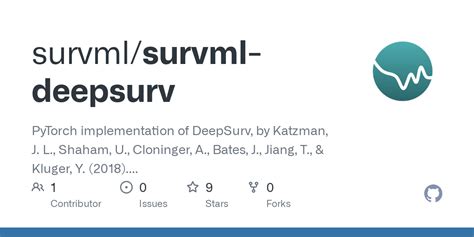 Github Survml Survml Deepsurv Pytorch Implementation Of Deepsurv By