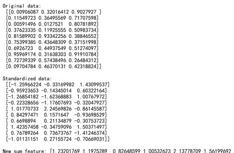 Numpy中的flatten和along Axis操作:多维数组扁平化和轴向操作详解极客笔记 Numpy中的flatten和along Axis操作:多维数组扁平化和轴向操作详解极客笔记
