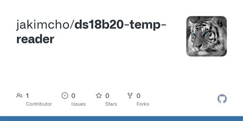 Github Jakimchods18b20 Temp Reader
