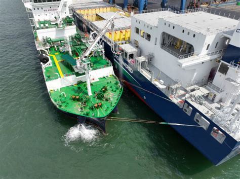 바다위 주유소 Lng벙커링선 한양경제