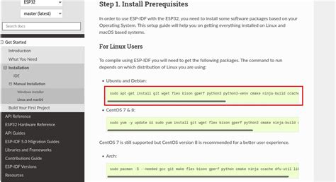 Install Esp32 Esp Idf On Linux Ubuntu