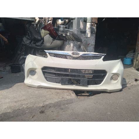 Jual Bemper Depan Toyota Avanza Veloz 2013 Komplit Original Shopee
