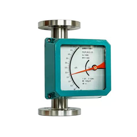 Hfm400 Pointer Indicator Metal Tube Watermeter Rotor Flow Meter From