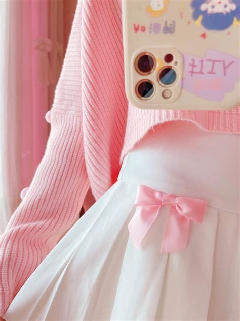 White Princess Pleated Pink Bow Tennis Skirt Yume Kawaii Ddlg Shop