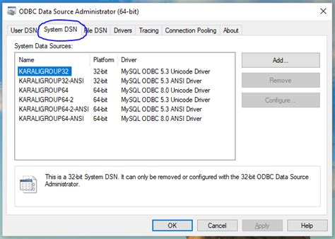 linking mysql to ms sql server using obdc drivers error 7303 stack overflow