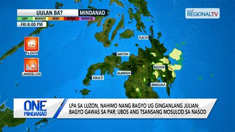 Mindanao Dili Direktang Maapektohan Sa Bagyong Julian