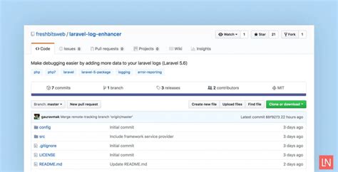 扩展推荐 —— Laravel Log 增强 Summer2018 博客园