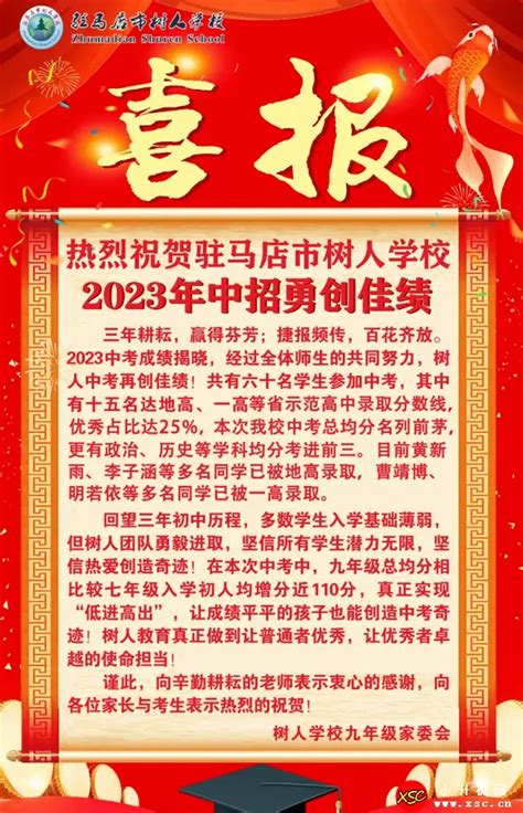 2024年驻马店市树人学校招生简章及收费标准小学、初中小升初网