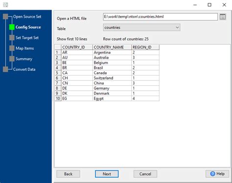 Batch Convert Html Files To Excel Files