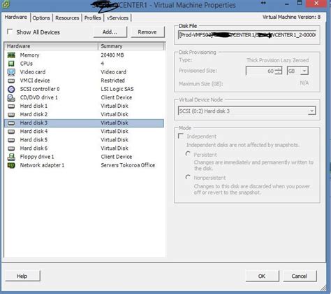 Vcenter Server Virtual Increasing Disk Size Virtualization Spiceworks Community