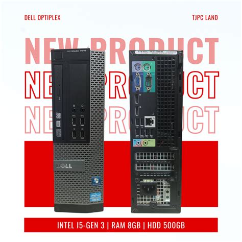 Dell Optiplex I5 Gen3 Ram 8gb Hdd 500gb ลงโปรแกรมพร้อมใช้งาน