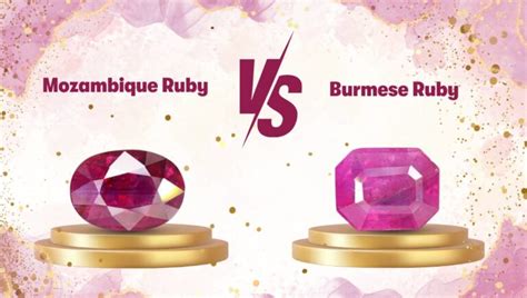 Mozambique Ruby Vs Burmese Ruby A Meticulous Comparison