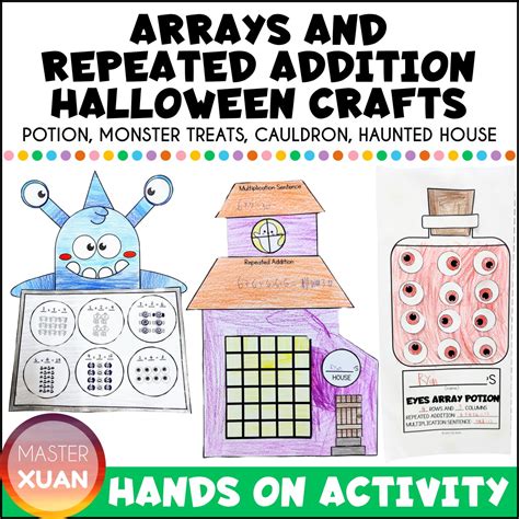 3 Interesting Ways To Practice Arrays And Repeated Addition ~ Master Xuan