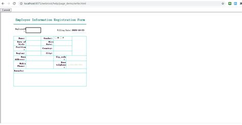 Custom Submit Button Finereport Help Document