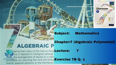 Exercise 7b Q1 Countdown Book 7 Countdown Math 7th Grade 7th Grade Math
