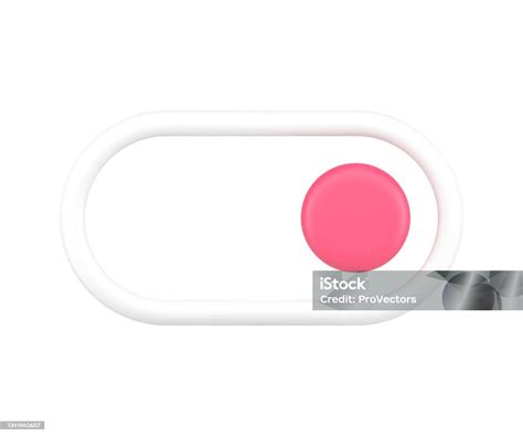 흰색 스위치 버튼 3d 아이콘 전자 장치 조정을 위한 빨간색 라운드 노브 다이얼에 대한 스톡 벡터 아트 및 기타 이미지 다이얼 3차원 형태 켰다 끄기 Istock