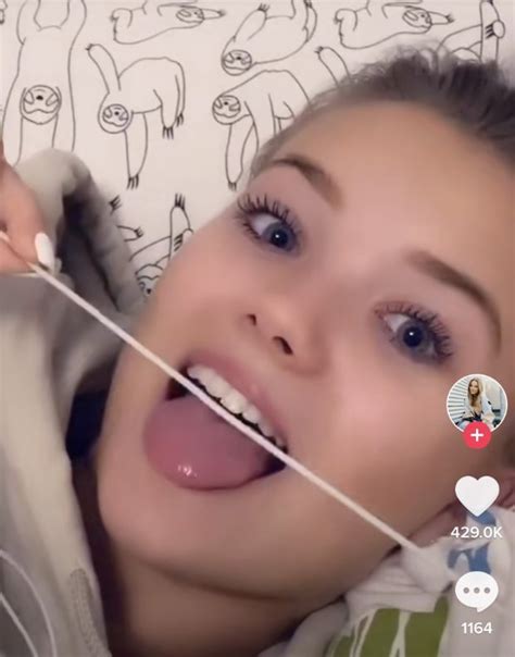 Babe Tongue Out Mikecarter