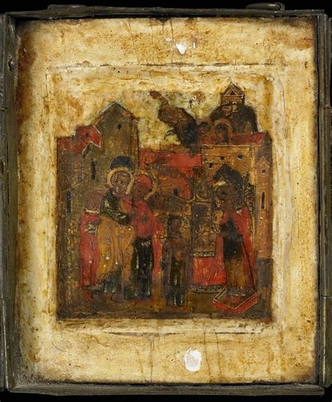 Триптих 2. Введение Богородицы во храм - Икона