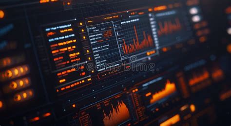 A Digital Seismograph Shows Earthquake Data On A Computer Monitor