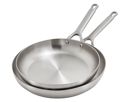 Greenpan Bobby Flay Chef Series Uncoated Stainless Steel 10 And 12 Set Cookware Review