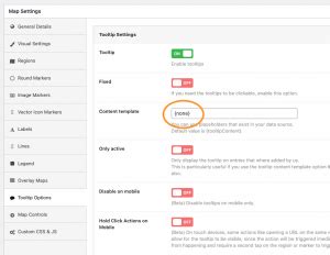Pro Tooltip Only On Markers And Not On Regions MapGeo