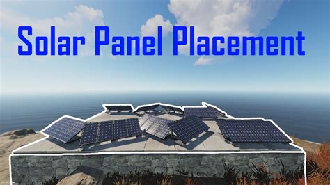 Rust Solar Panel Placement Guide Go It
