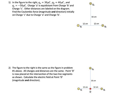 Solved Qa 1 In The Figure To The Right Qa 30uc 90 40uc