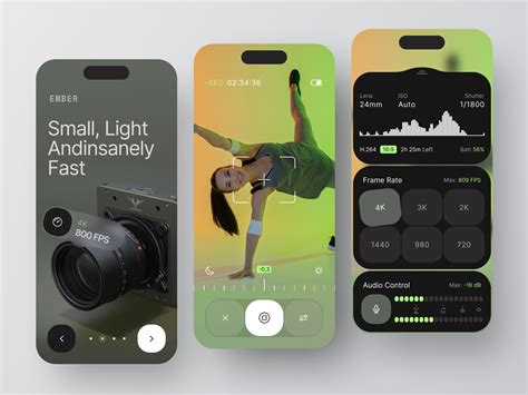 Ember Wireless Camera Control App By Jack R For Rondesignlab ⭐️ On Dribbble
