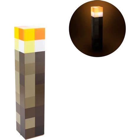 Minecraft Torch Lamp 28cm Cdon