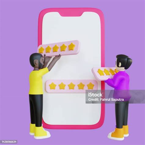 별 다섯 개를주는 만족스러운 고객 검토 3d 일러스트 레이 션 3차원 형태에 대한 스톡 사진 및 기타 이미지 3차원 형태 2명 감탄 Istock